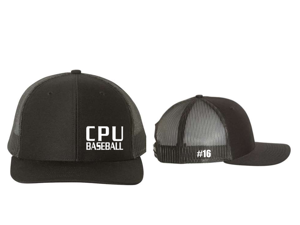 CPU Baseball YOUTH Hats | thINK Custom